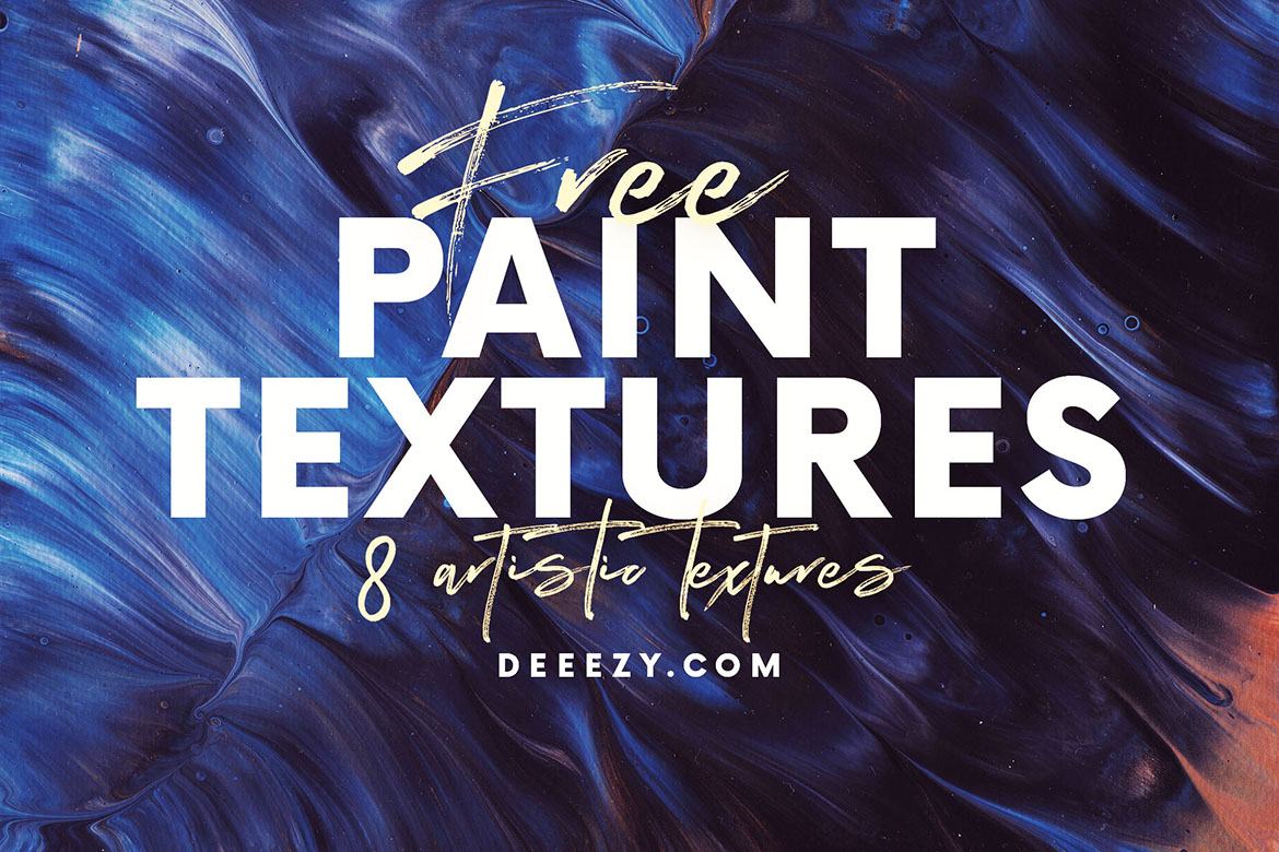 8 Free Artistic Paint Textures | Deeezy