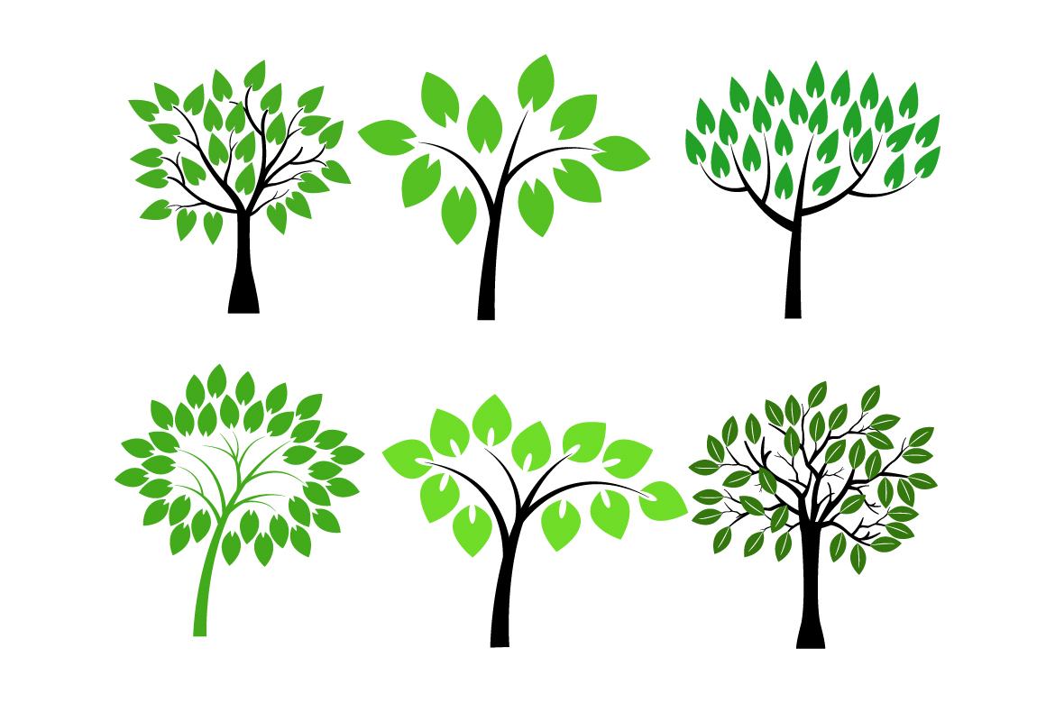 6 Vector Shapes - Tree 2 | Deeezy