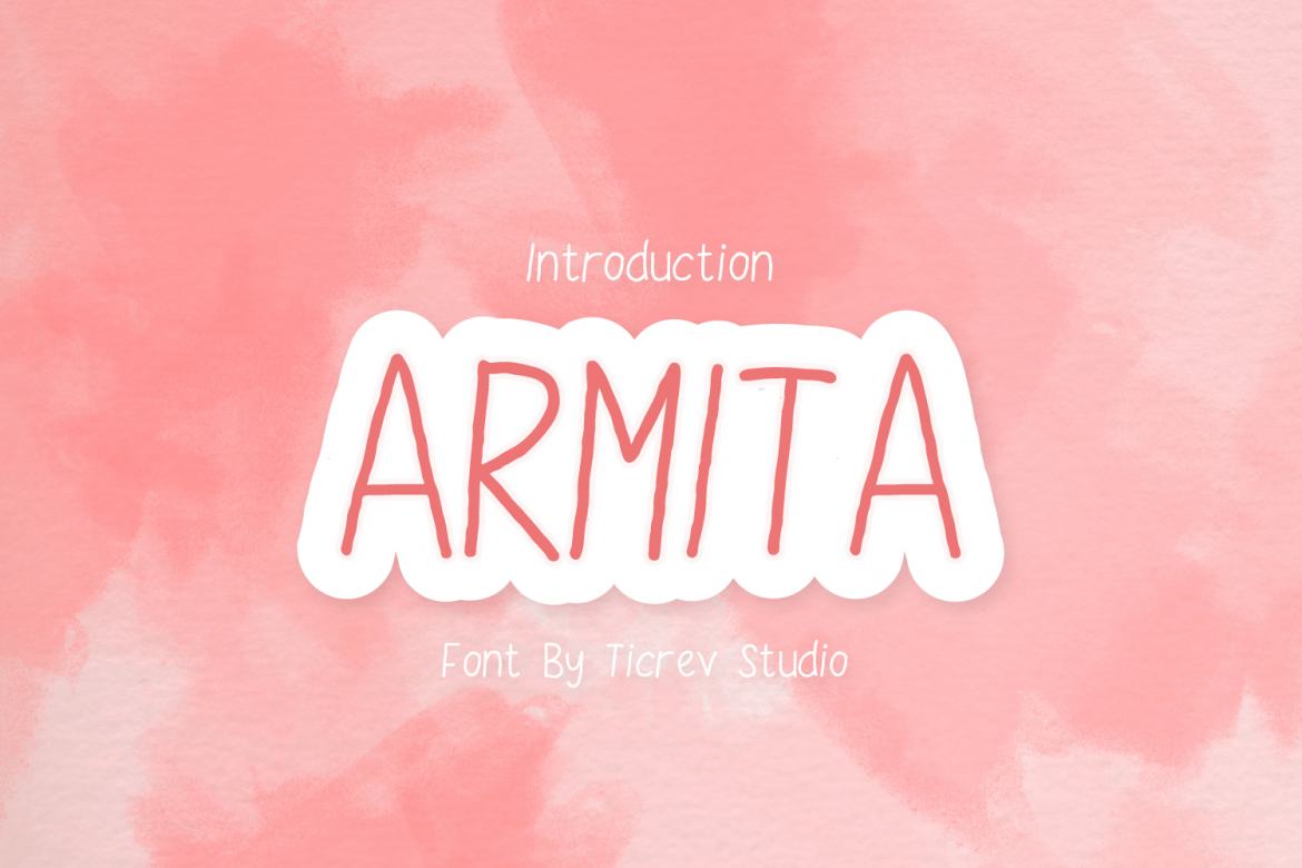 Armita-Handwritten Display Font | Deeezy