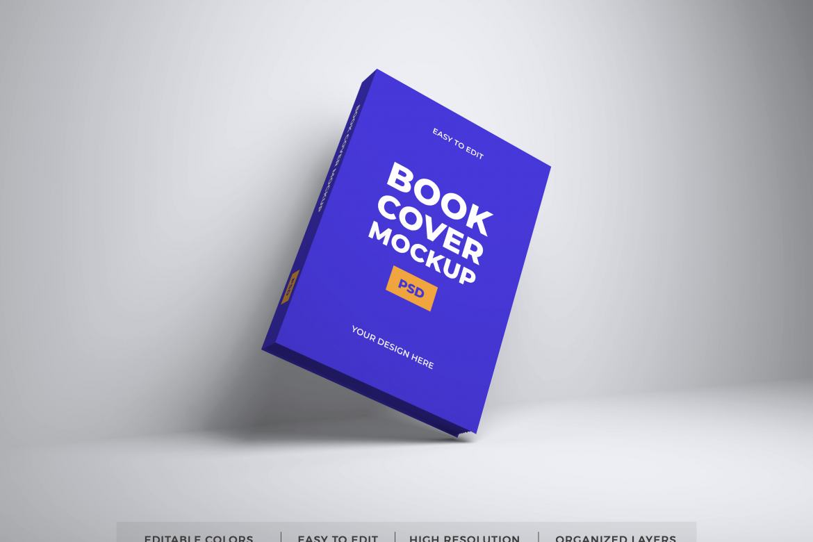 Realistic Book Cover Mockup Template Deeezy Realistic Book Cover Mockup Template Deeezy