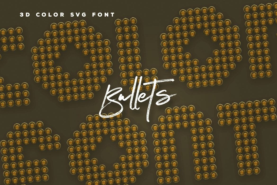 Bullets - Color SVG Font | Deeezy
