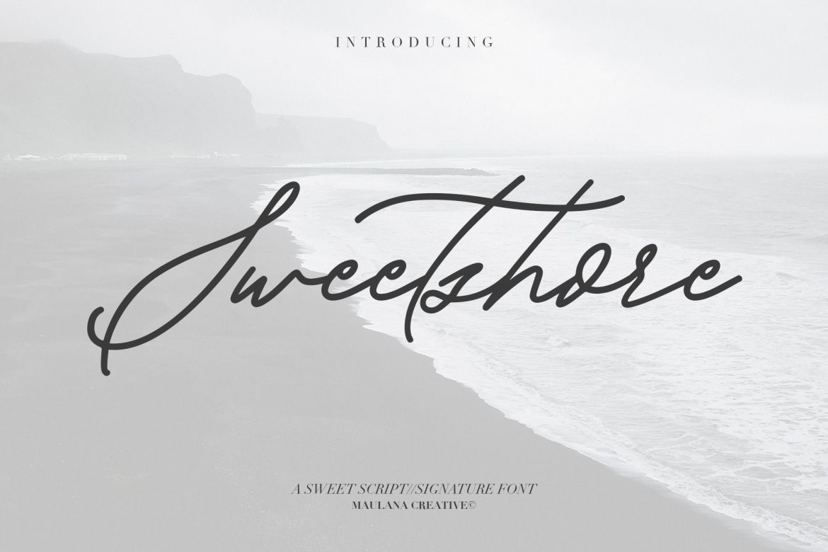 Sweetshore Casual Script Font | Deeezy