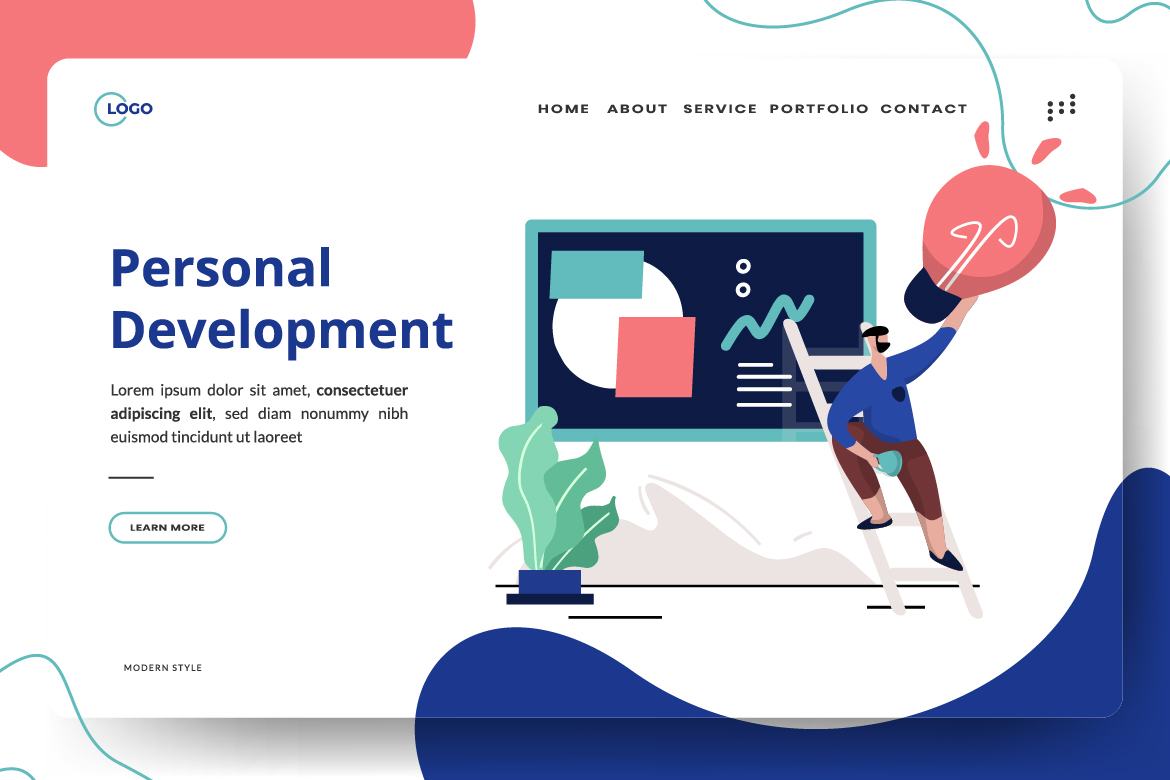 Personal Development Illustration | Deeezy