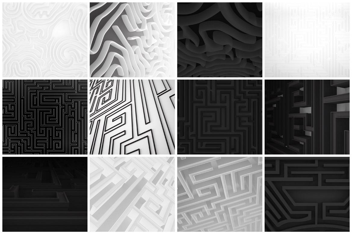 Maze 3D Backgrounds | Deeezy