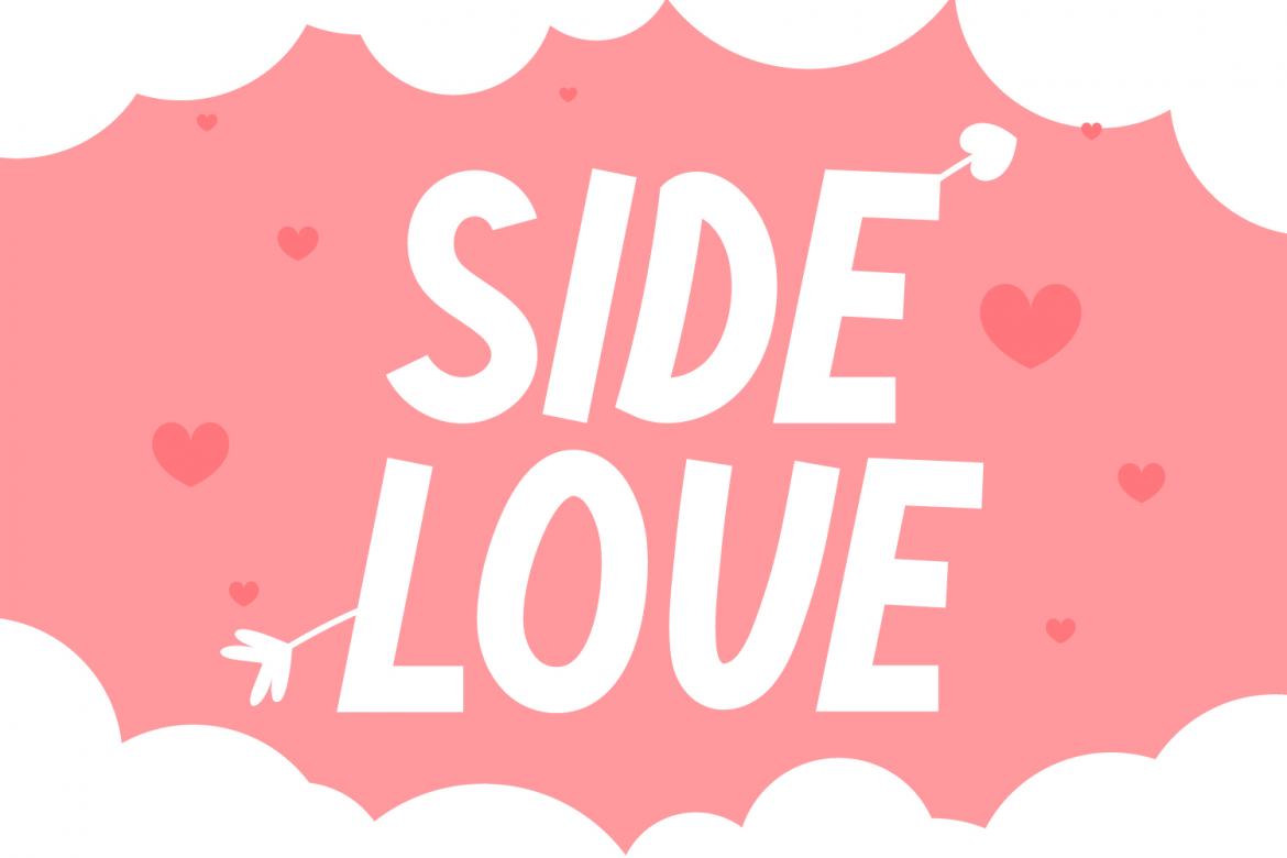 Side Love - Cute Display Font | Deeezy