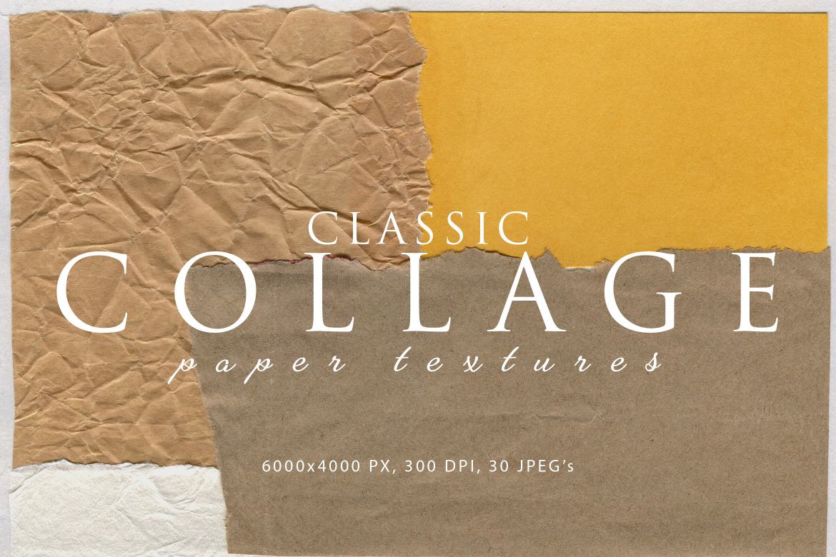 Collage Paper Textures 1 | Deeezy