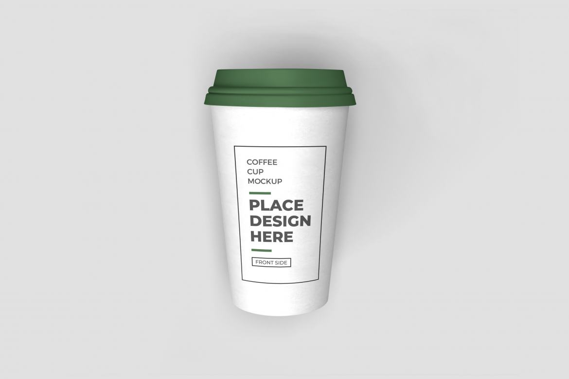 Coffee Cup Packaging Mockup Template | Deeezy