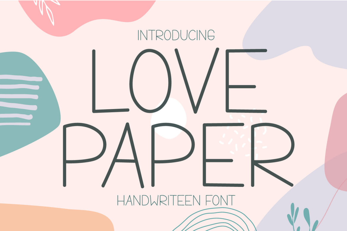 Love Paper - Cute Handwritten Display | Deeezy