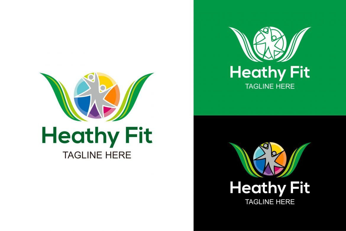 Healthy Fitness Logo | Deeezy