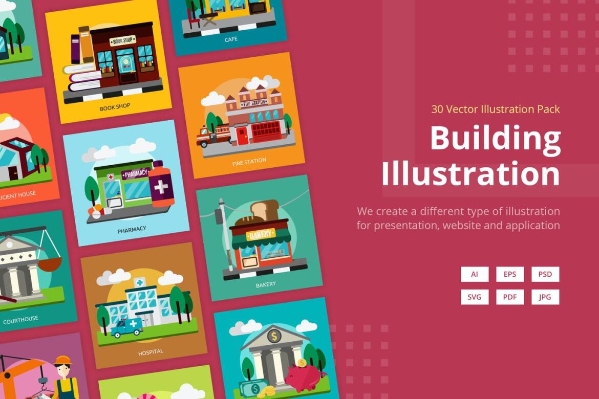 Building Vector Illustration | Deeezy