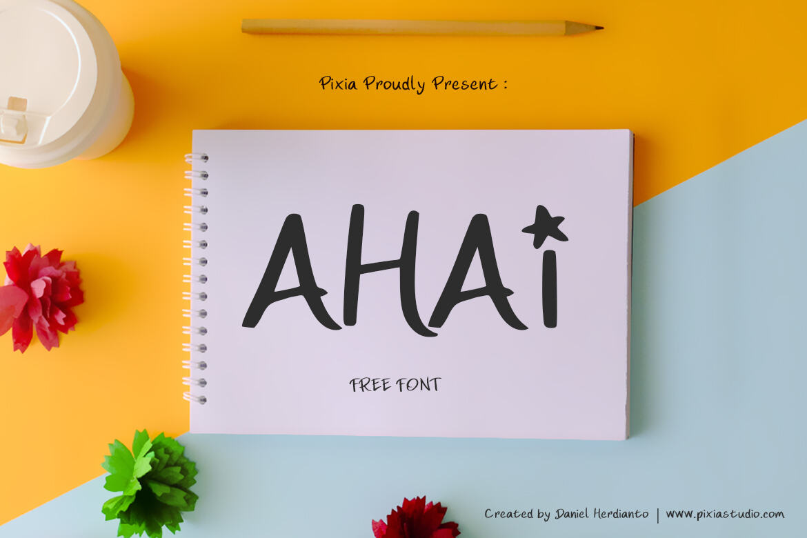 Ahai - Free Font | Deeezy
