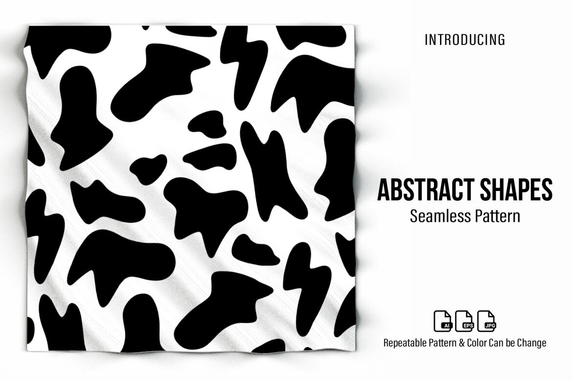 Abstract Shapes Seamless Pattern | Deeezy