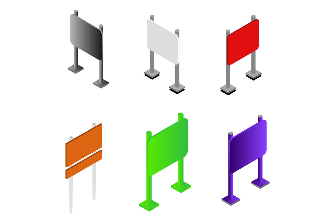 isometric signboard | Deeezy