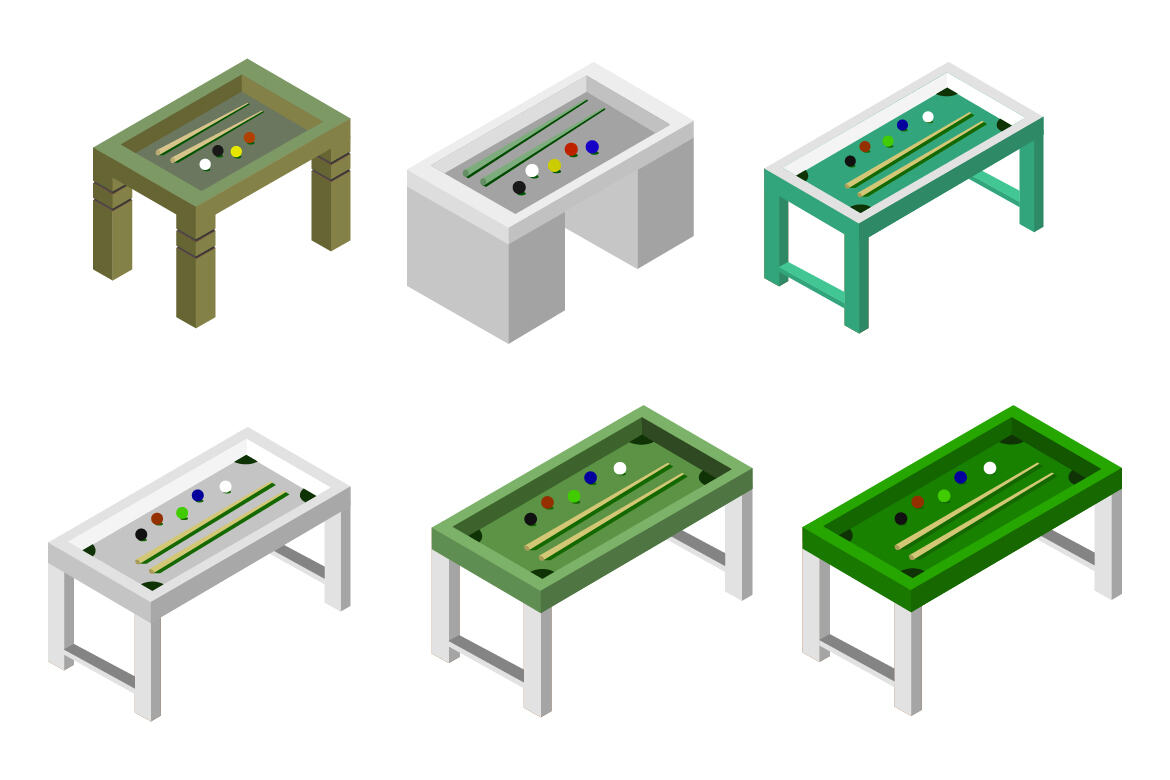 isometric billiard table | Deeezy