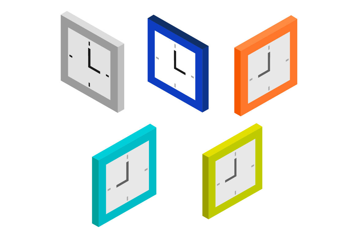 isometric clock | Deeezy