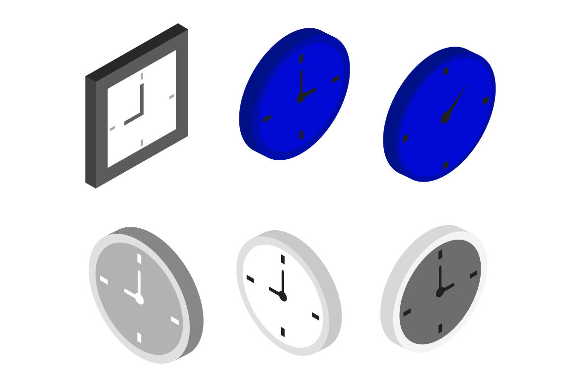 isometric clock | Deeezy