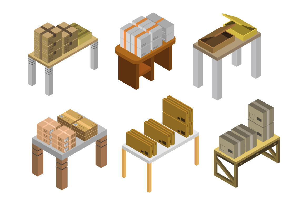 box on isometric table | Deeezy
