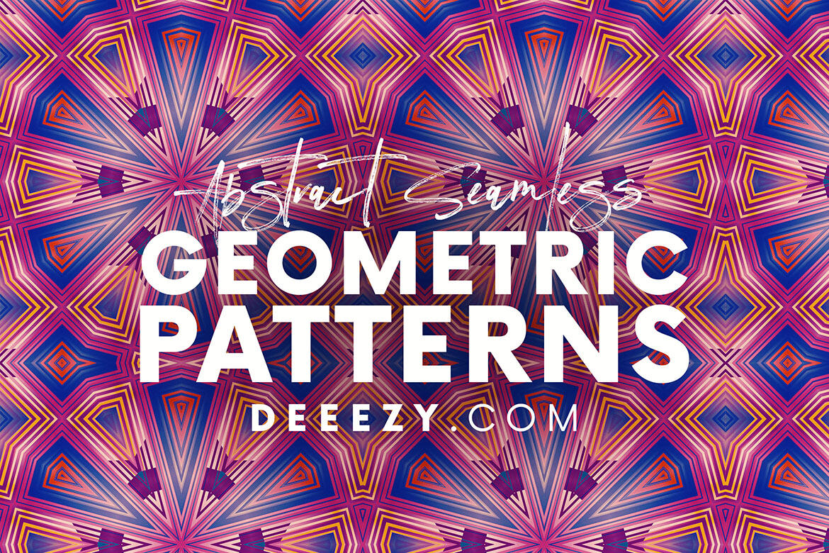 12 Free Modern Geometric Patterns 4 | Deeezy