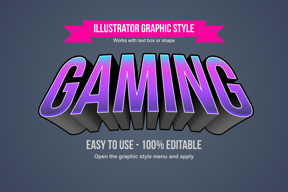 Perspective Gaming Logo - Free Text Effect | Deeezy