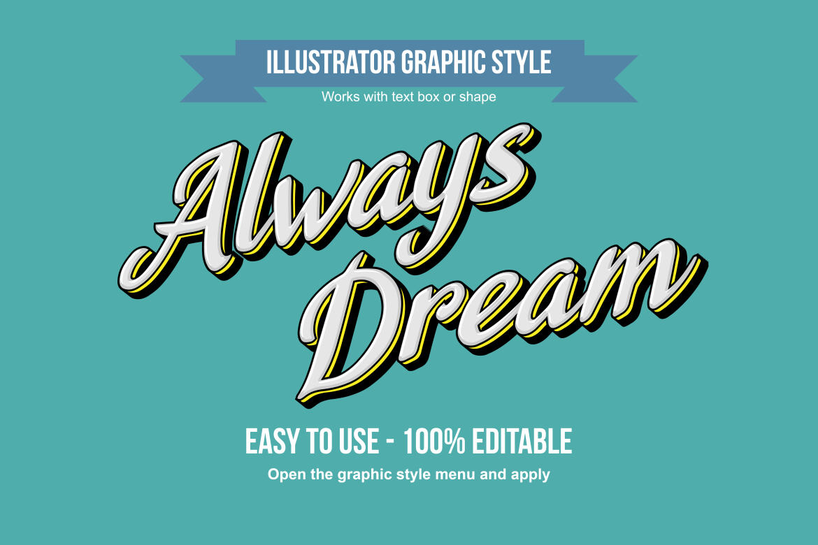 Elegant Cursive Long Shadow Text Effect | Deeezy