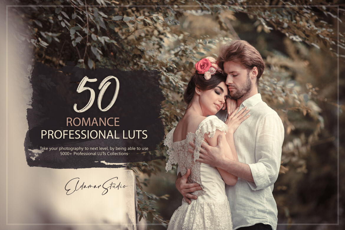 50 Romance LUTs Pack | Deeezy