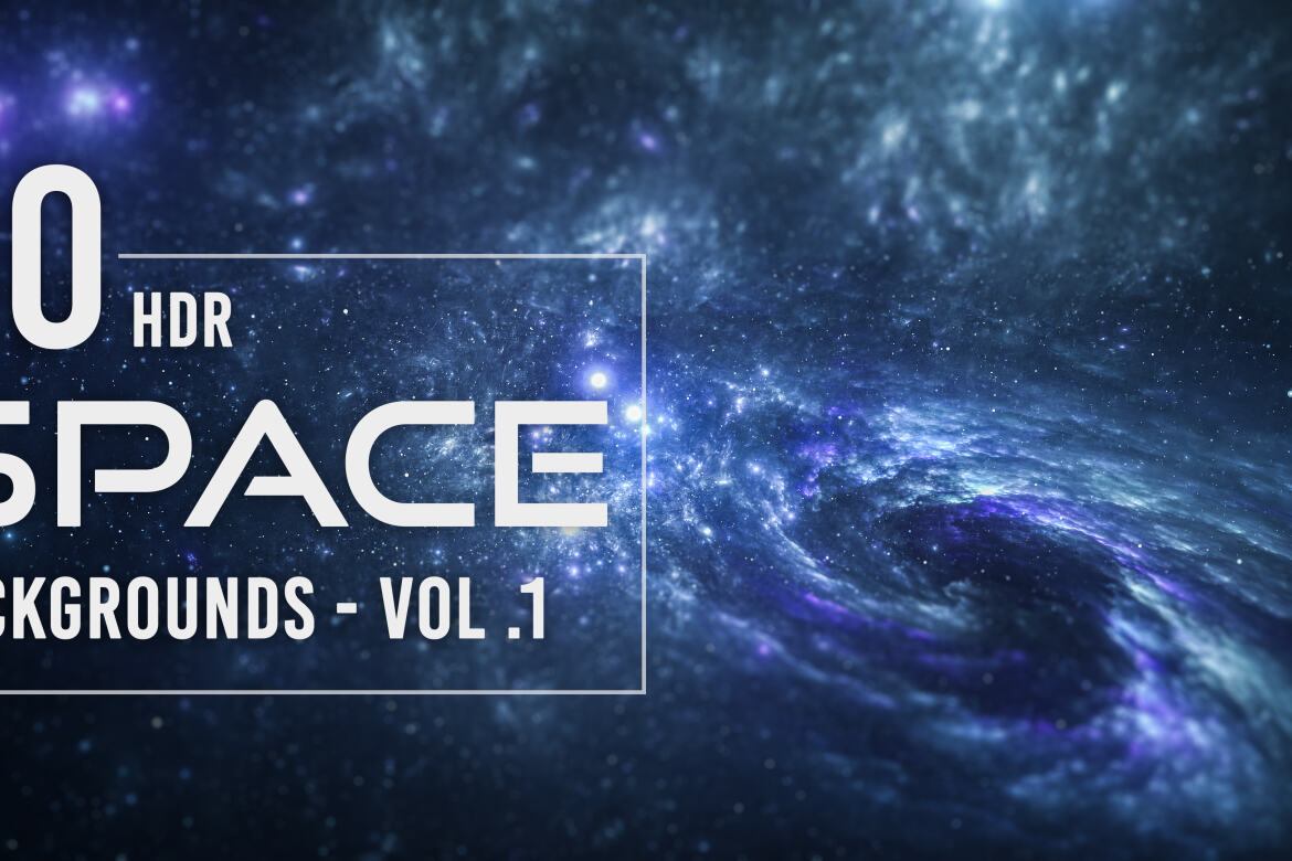 30 HDR Space Backgrounds - Vol. 1 | Deeezy