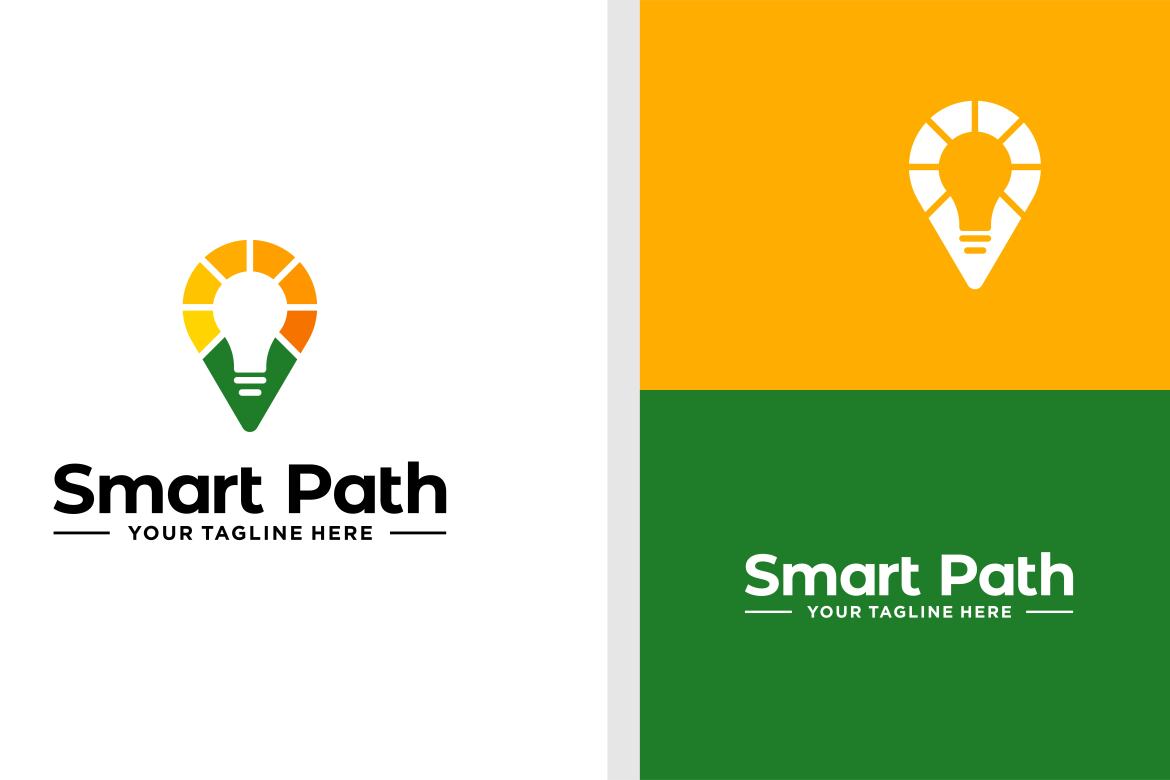 SMART PATH LOGO MEAINGFUL SIMPLE EDITABLE | Deeezy