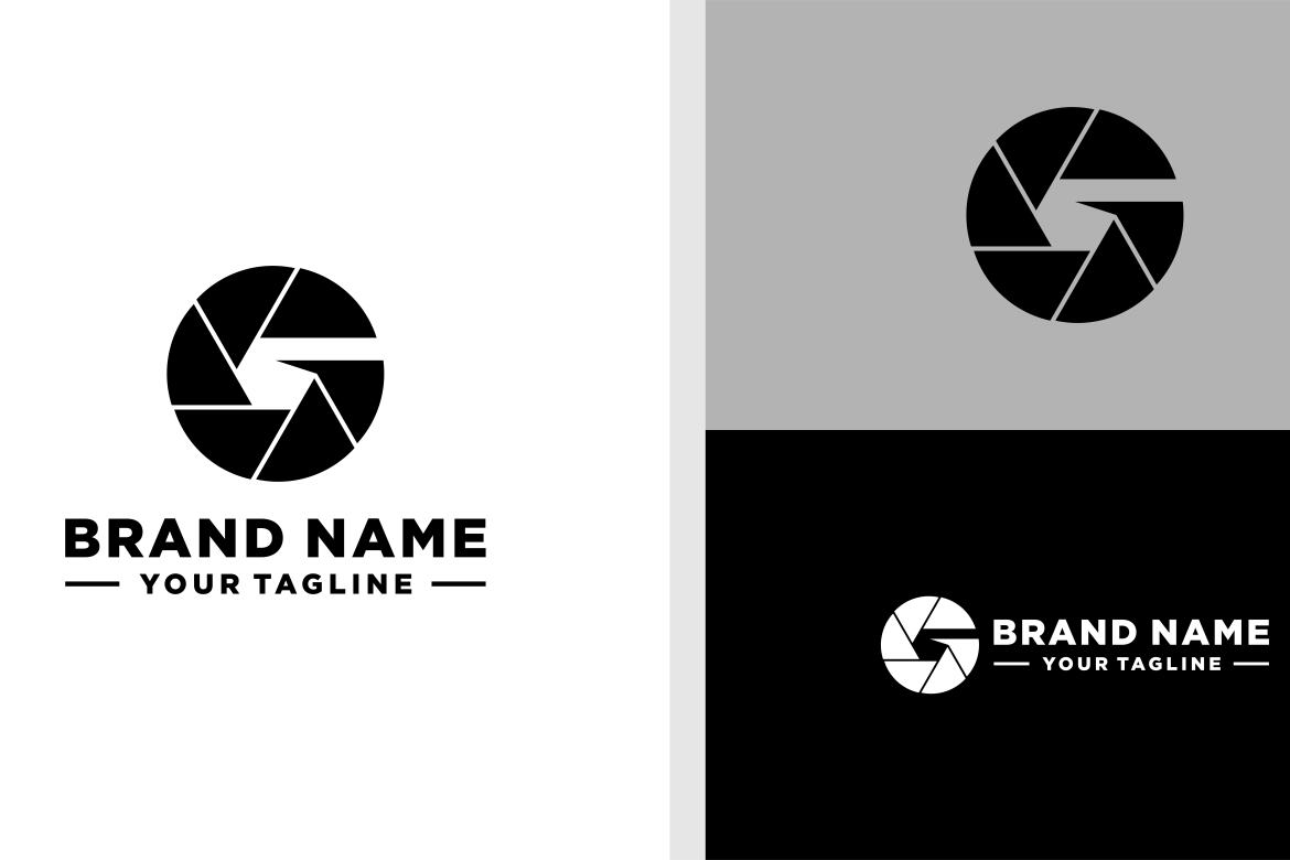 LETTER G AND CAMERA LOGO SIMPLE EDITABLE | Deeezy