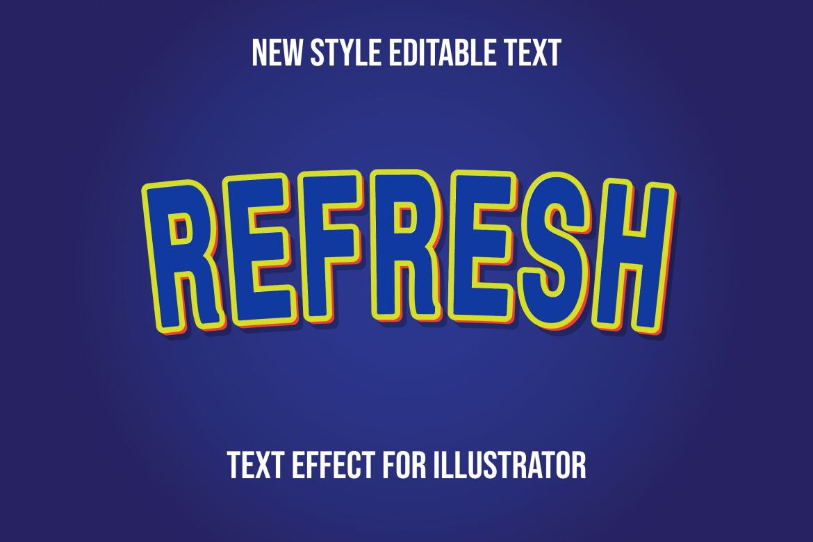 refresh editable text effect | Deeezy