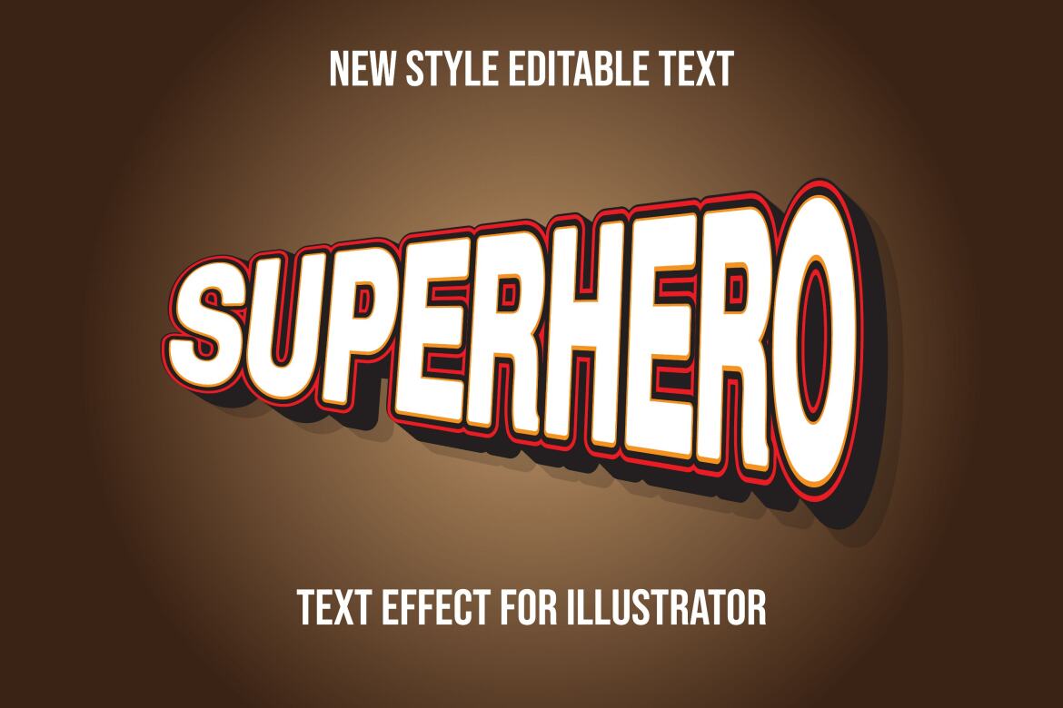 super hero editable text effect | Deeezy