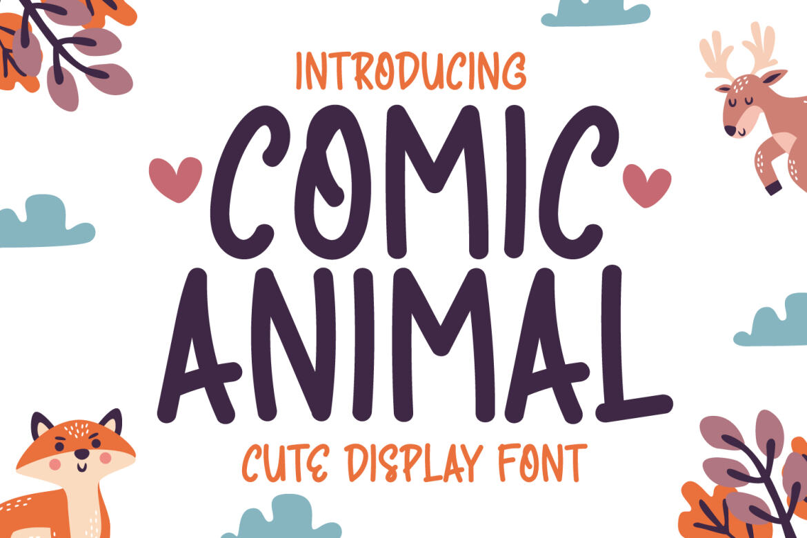 Comic Animal - Free Cute Font | Deeezy