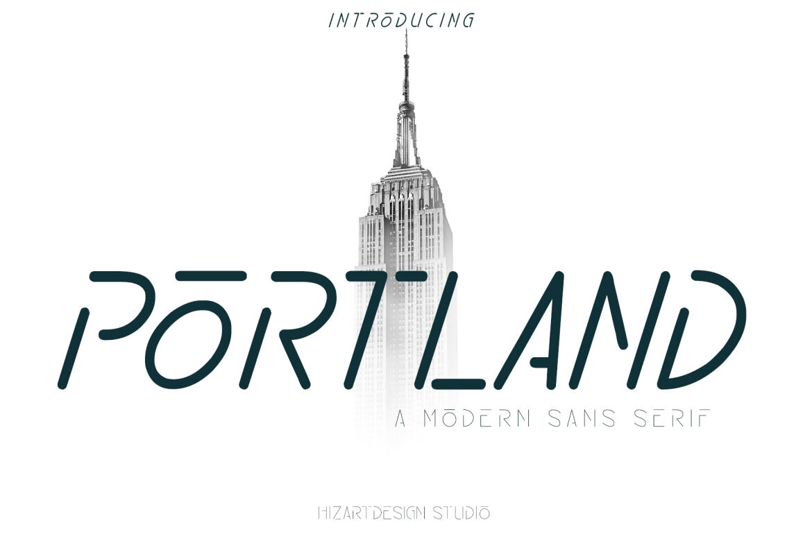PORTLAND - Free Font | Deeezy