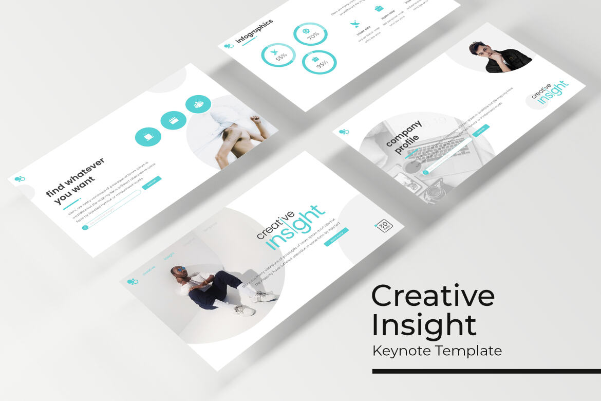 Creative Insight Keynote Template | Deeezy