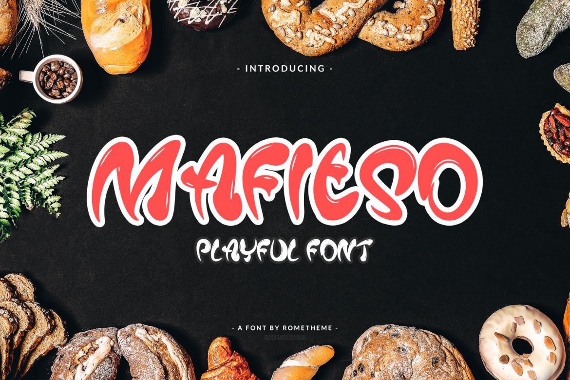 Mafieso - Playful Font | Deeezy