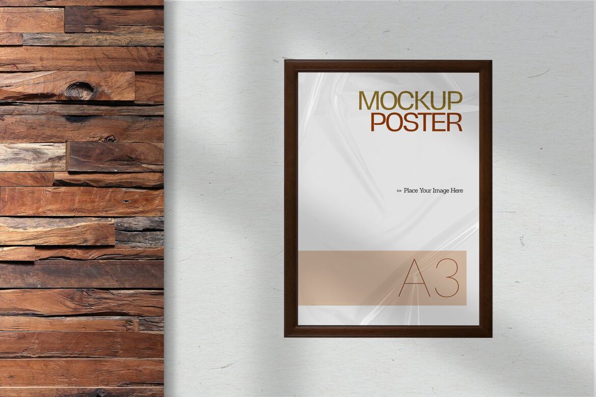 A3 Poster Mockup | Deeezy