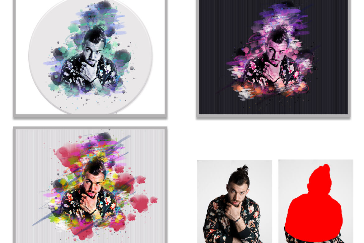 Perfect Watercolor Photoshop Action | Deeezy