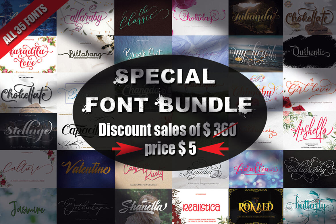 Special Font Bundle | Deeezy
