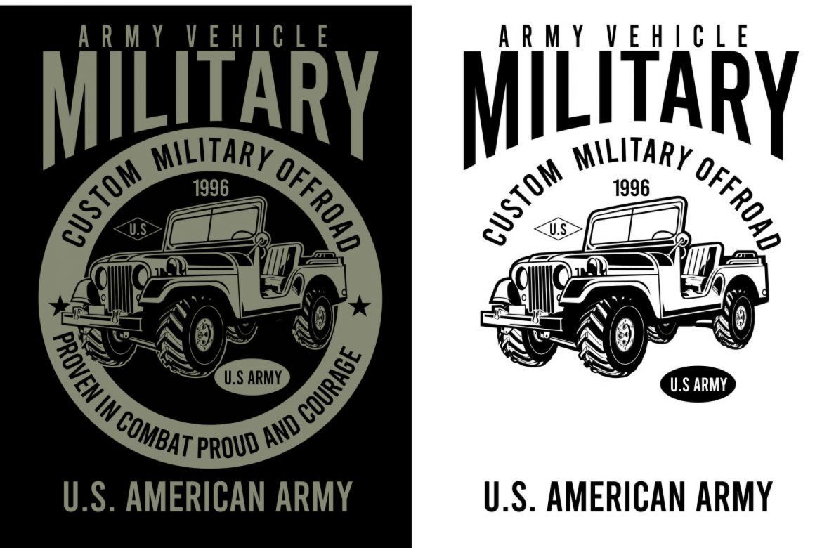 Army Jeep Vector | Deeezy