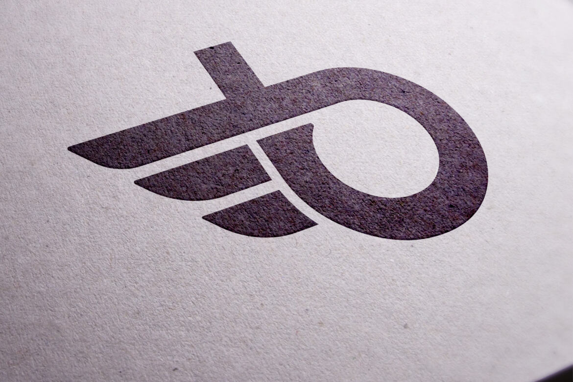 Initial B wing clipart design logo vector | Deeezy