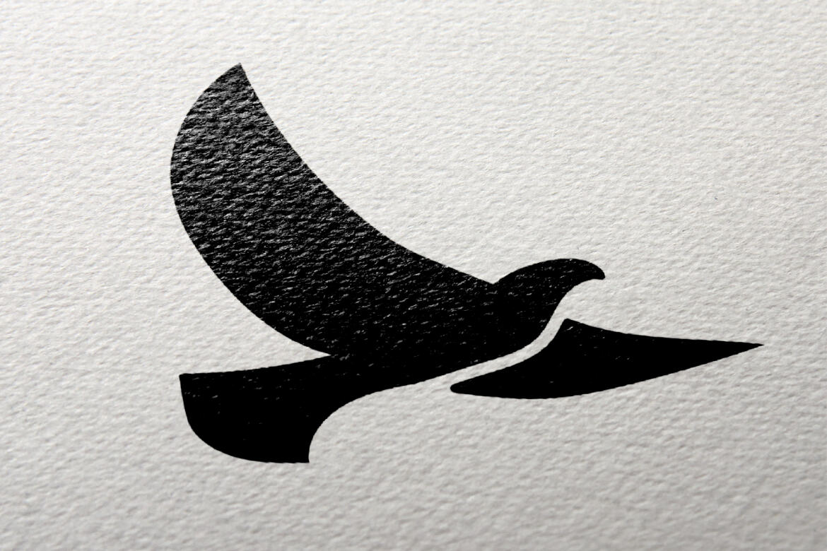 Bird creative clipart design icon logo vector | Deeezy