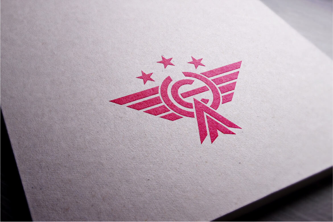 initial E wing concept design logo vector illustration | Deeezy