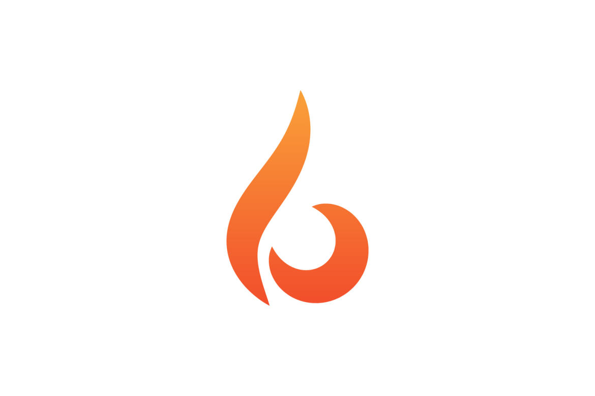 Fire flame logo creative design vector template | Deeezy