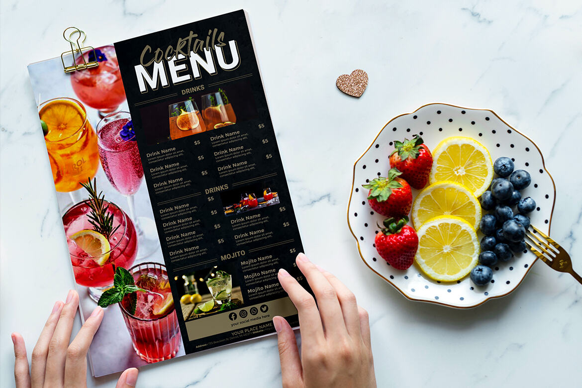 Cocktails Menu | Deeezy