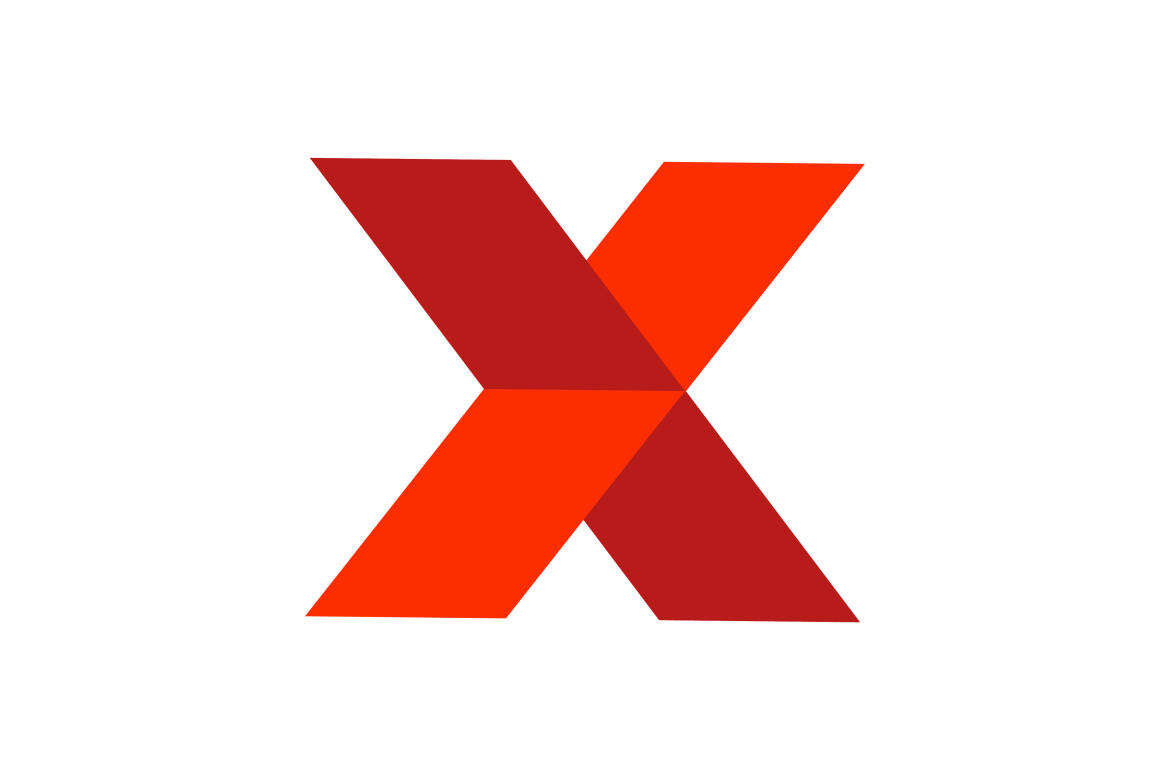 initial X arrow concept icon template design logo vector | Deeezy