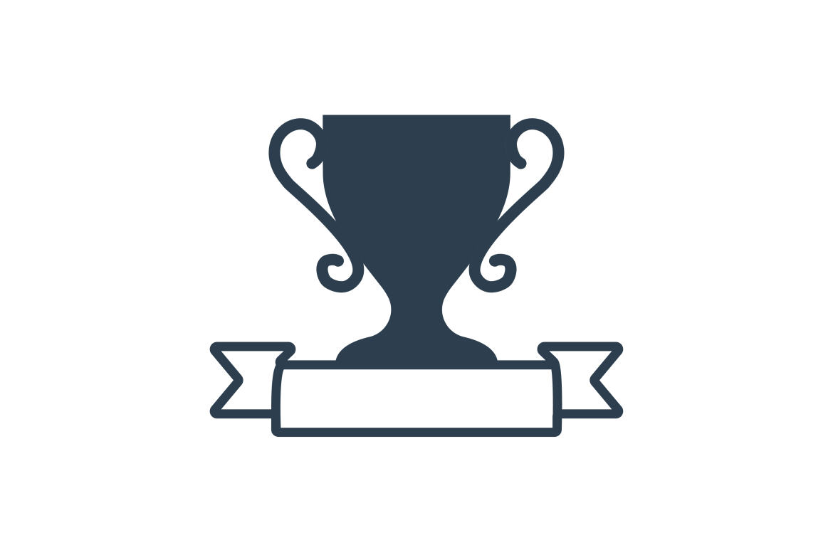 Thropy logo design template vector | Deeezy