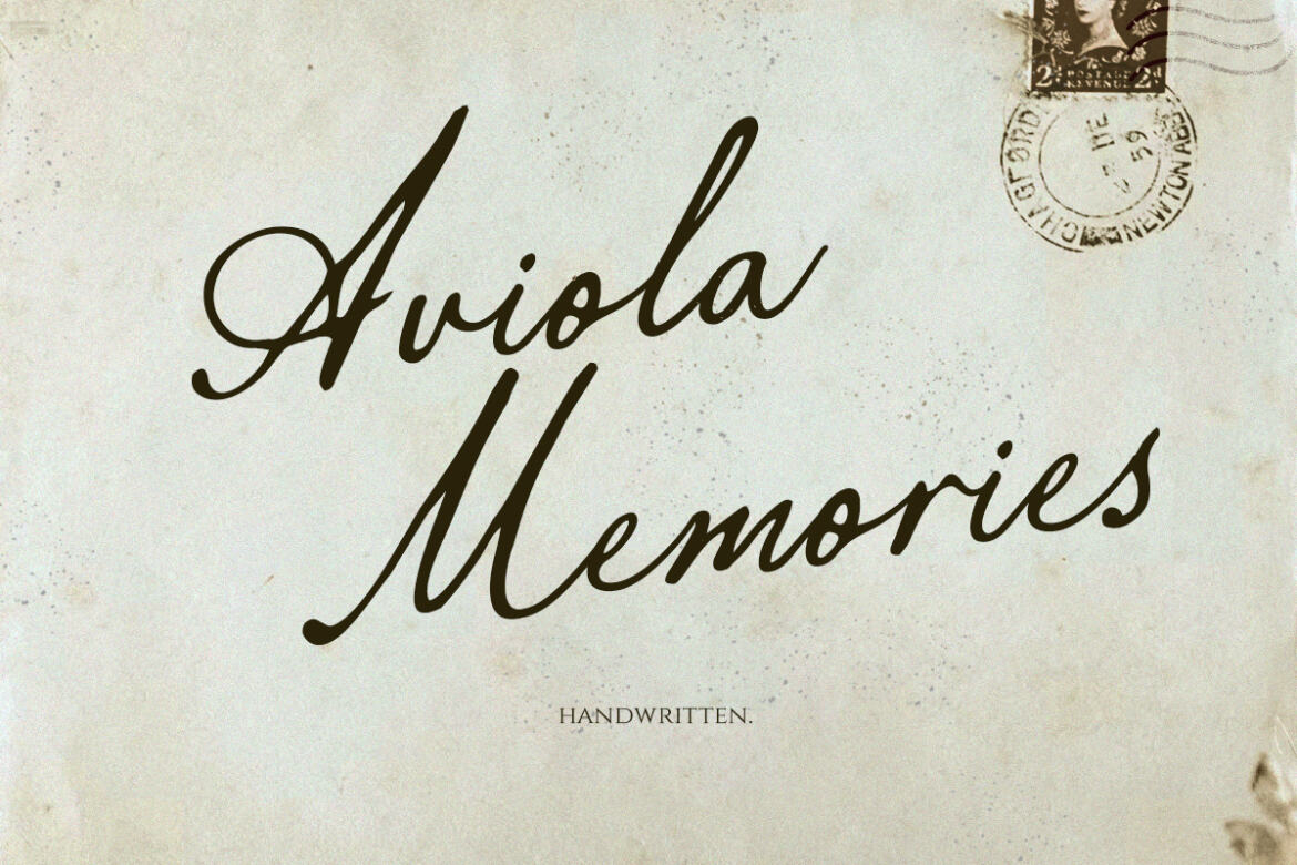 Aviola Memories - Romantic Script | Deeezy