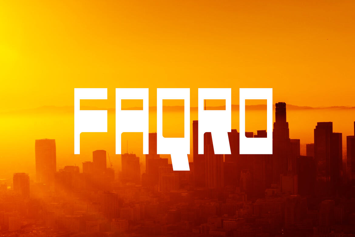 Faqro Fun Abstract Font | Deeezy