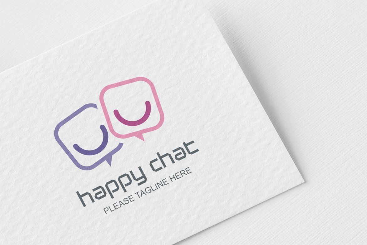 Happy Chat Logo | Deeezy