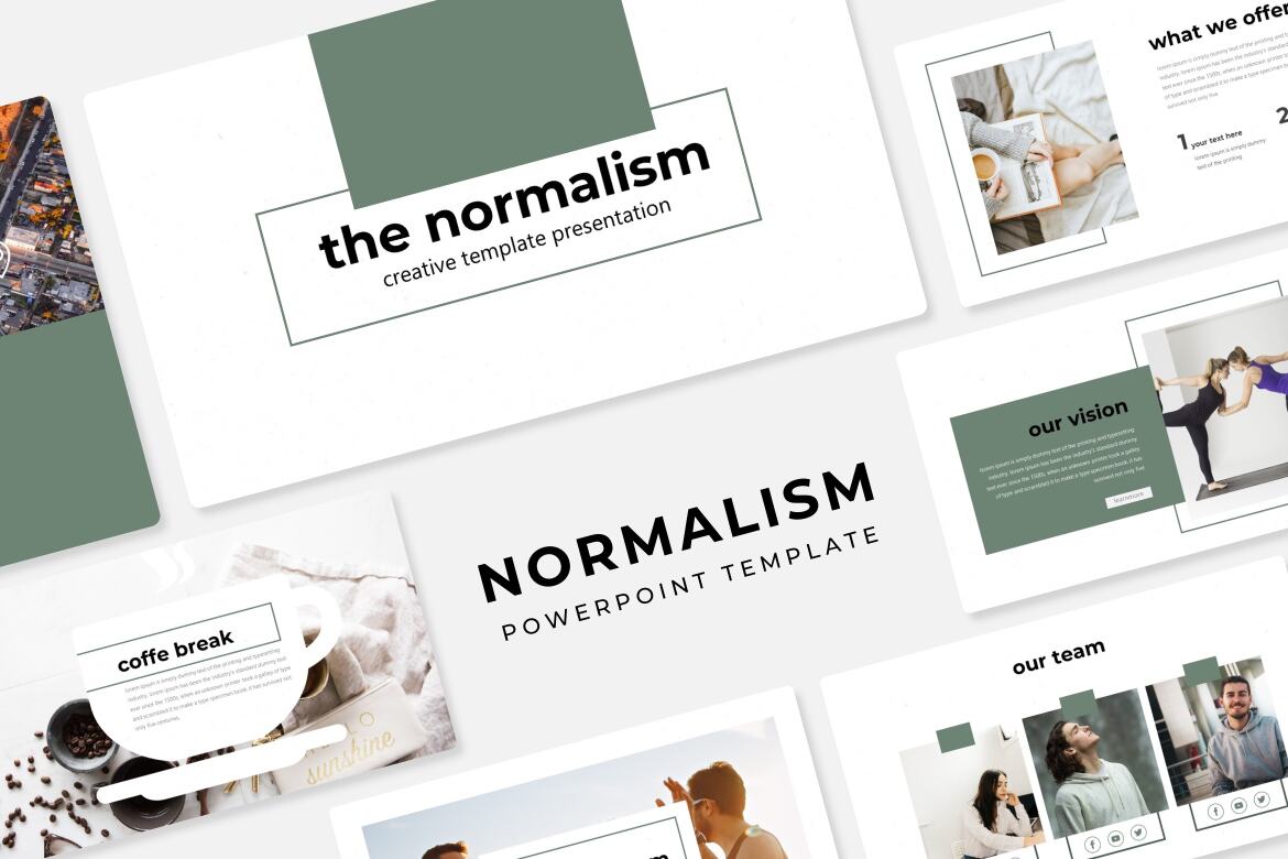 Normalism Power Point Template | Deeezy