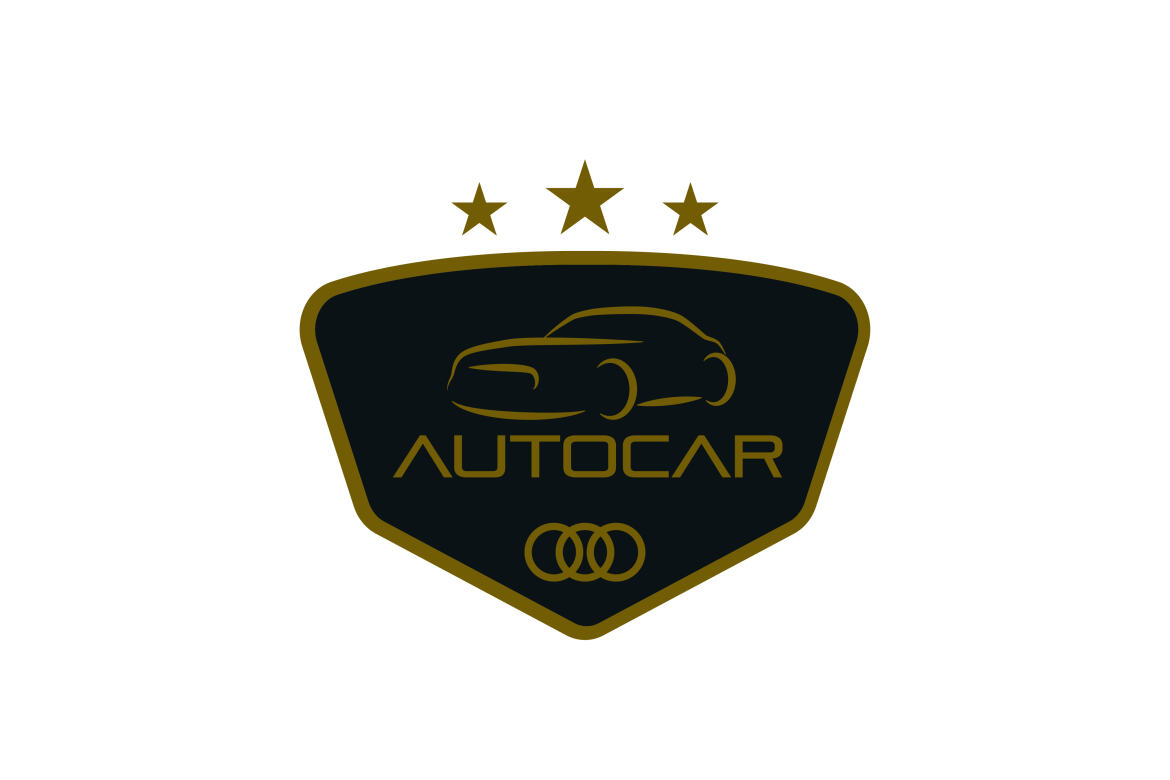 Automotive outline car logo design vector isolated | Deeezy